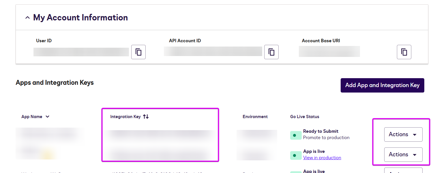 Authentication of DocuSign User when using Associated eSign User – WeSuite
