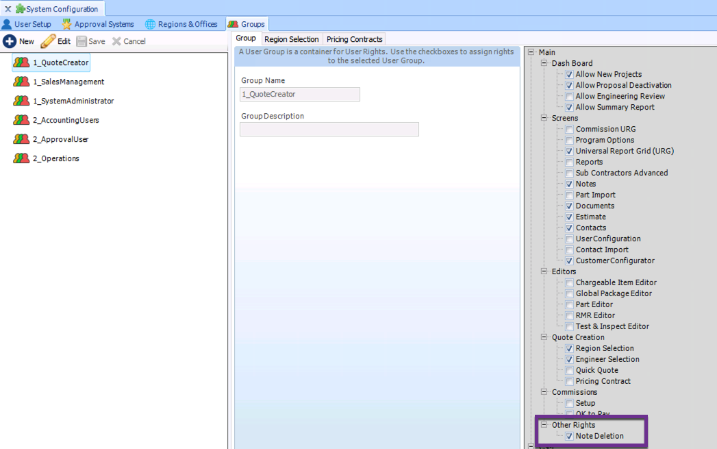 How To Delete A Note WeSuite