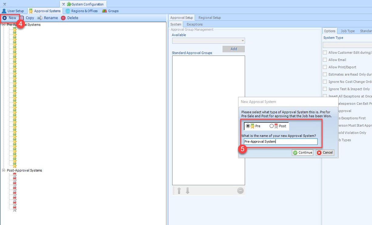 Creating an Approval System – WeSuite